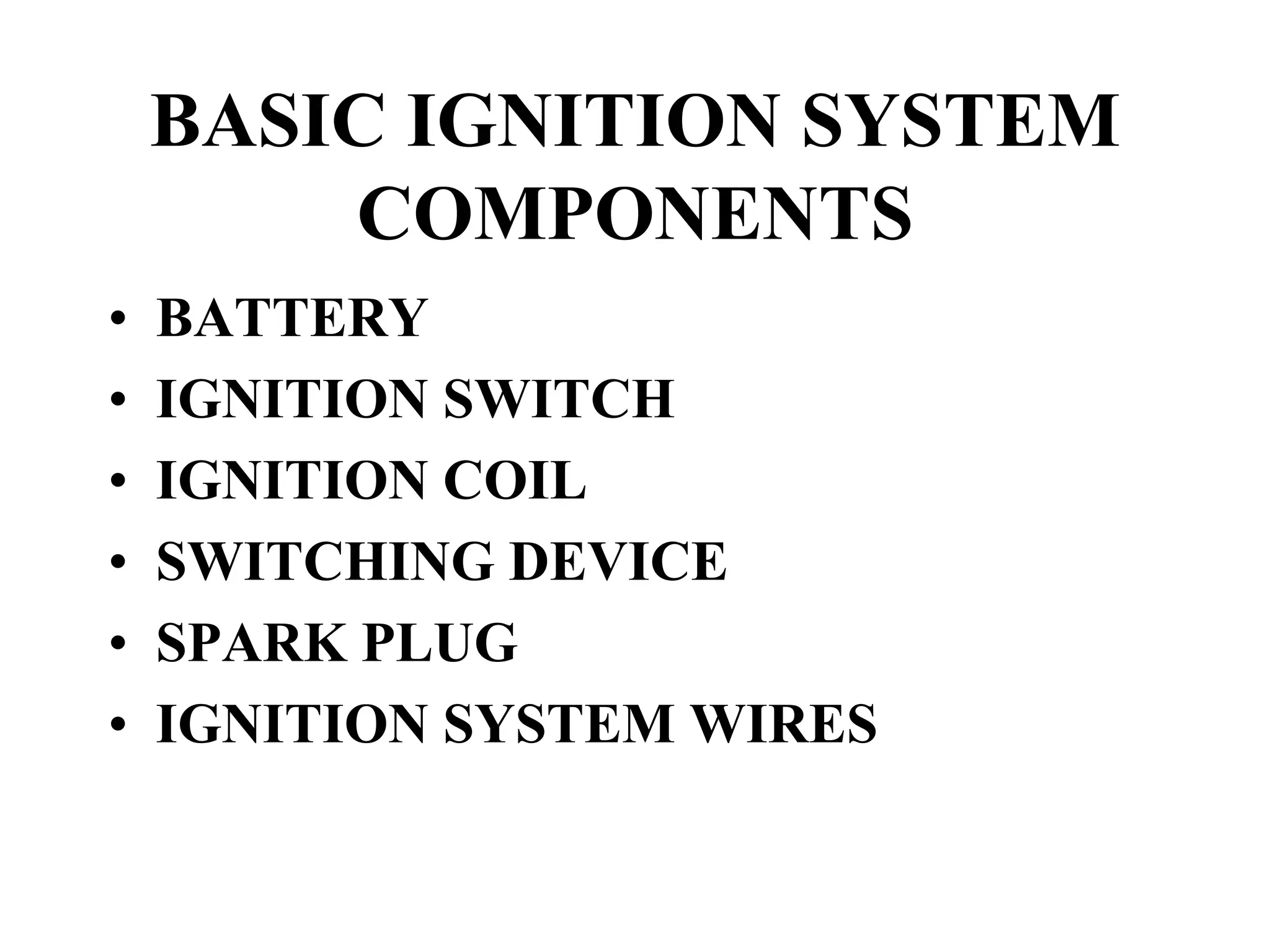 1 ignition system-UNIT1-PDF.pdf...... | PPT