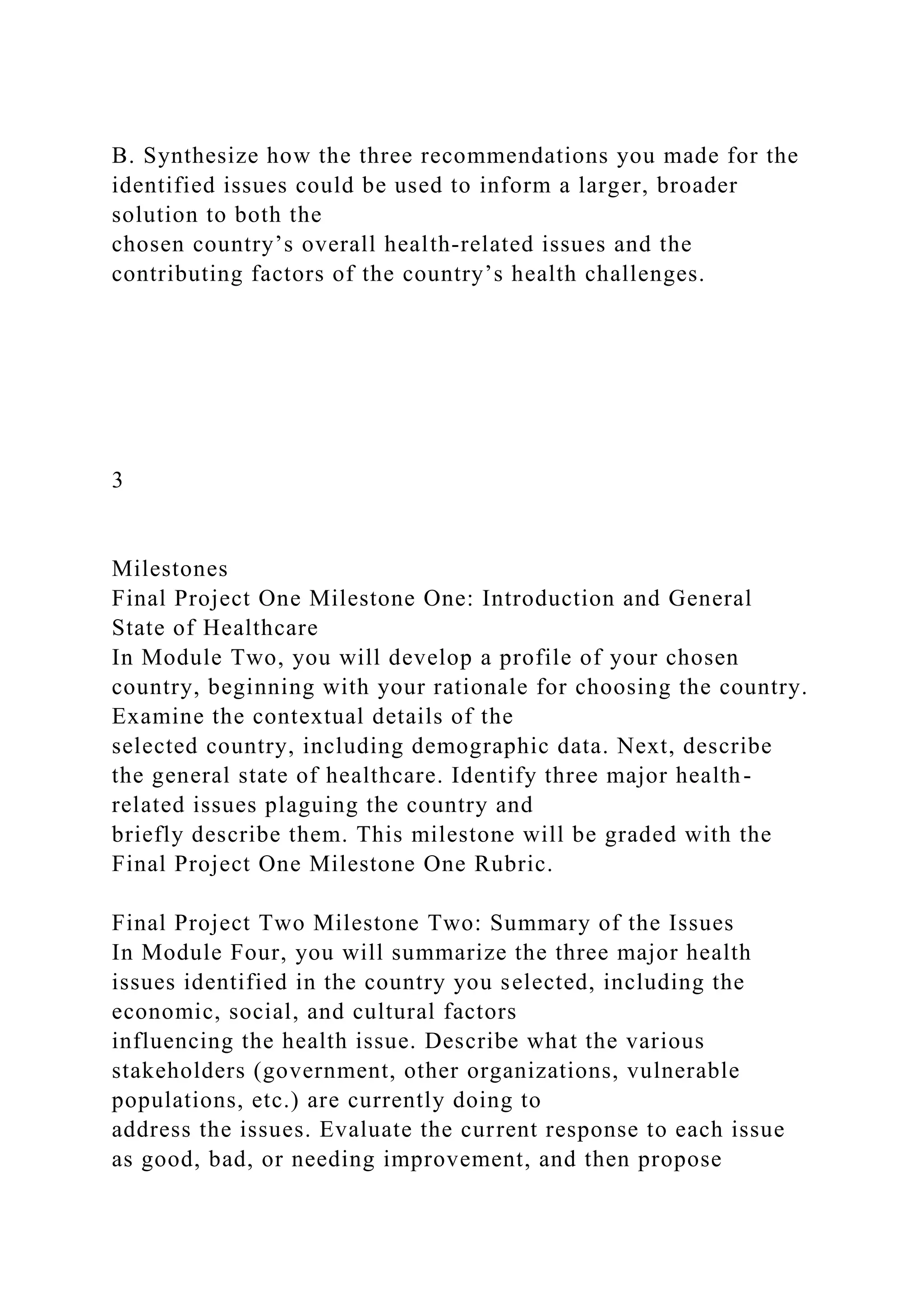 1 IHP 501 Final Project One Guidelines and Rubric Coun.docx