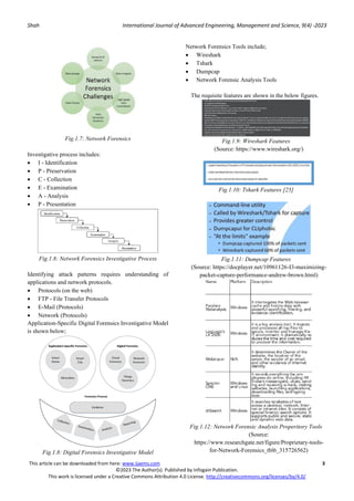 Evaluating Network Forensics Applying Advanced Tools | PDF | Computer Networking | Computing