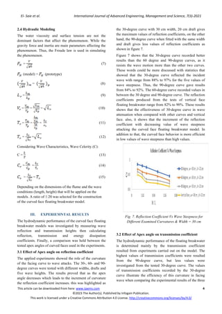 The Hydrodynamic Performance Examination of a New Floating Breakwater Configuration | PDF ...