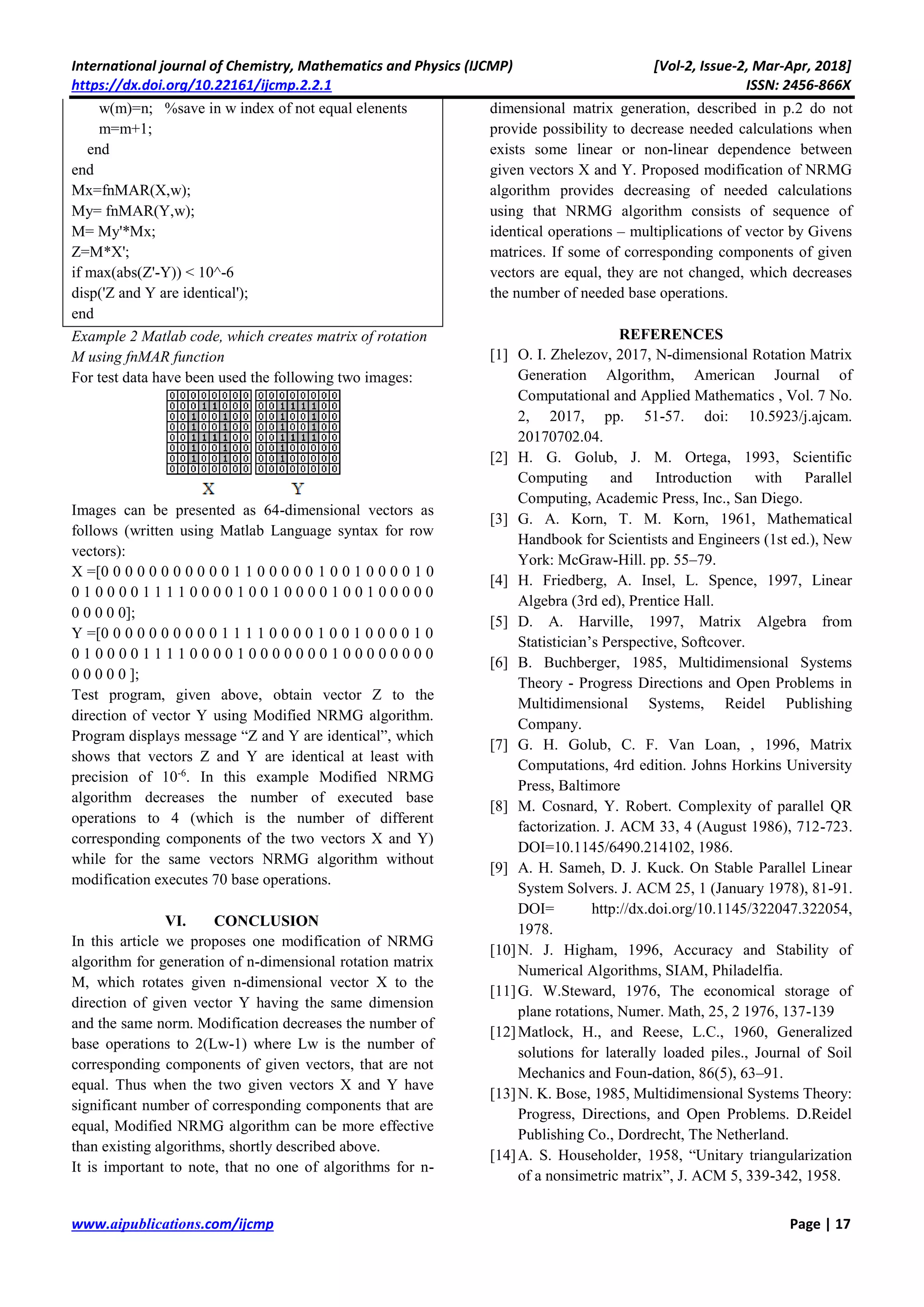 One Modification which Increases Performance of N-Dimensional Rotation Matrix Generation ...