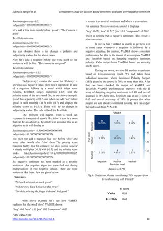 Comparative Study on Lexicon-based sentiment analysers over Negative sentiment | PDF
