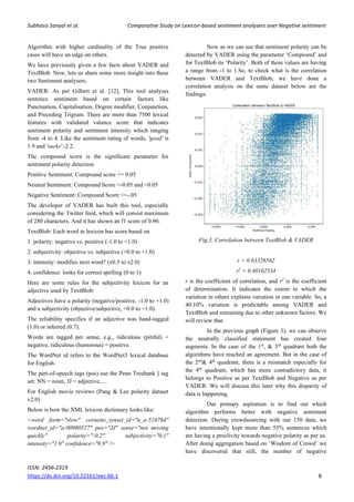 Comparative Study on Lexicon-based sentiment analysers over Negative sentiment | PDF