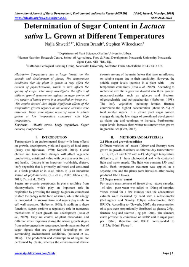 1 ijreh feb-2018-4-determination of sugar | PDF