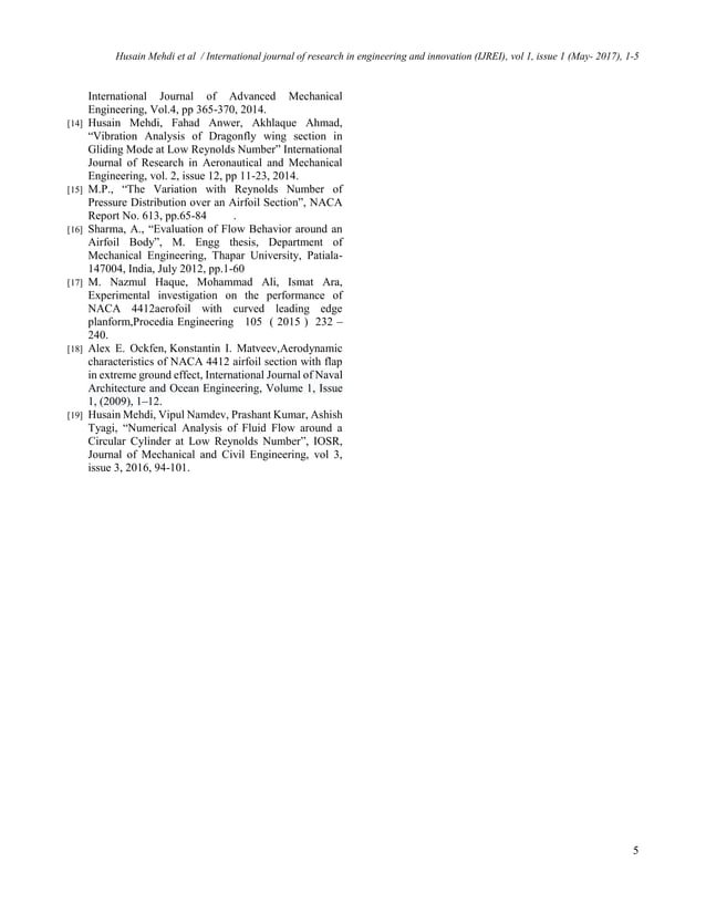 Numerical investigation of fluid flow and aerodynamic performance on a 2D NACA-4412 airfoil ...