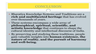 Indian Knowledge System - Basic Introduction | PPTX