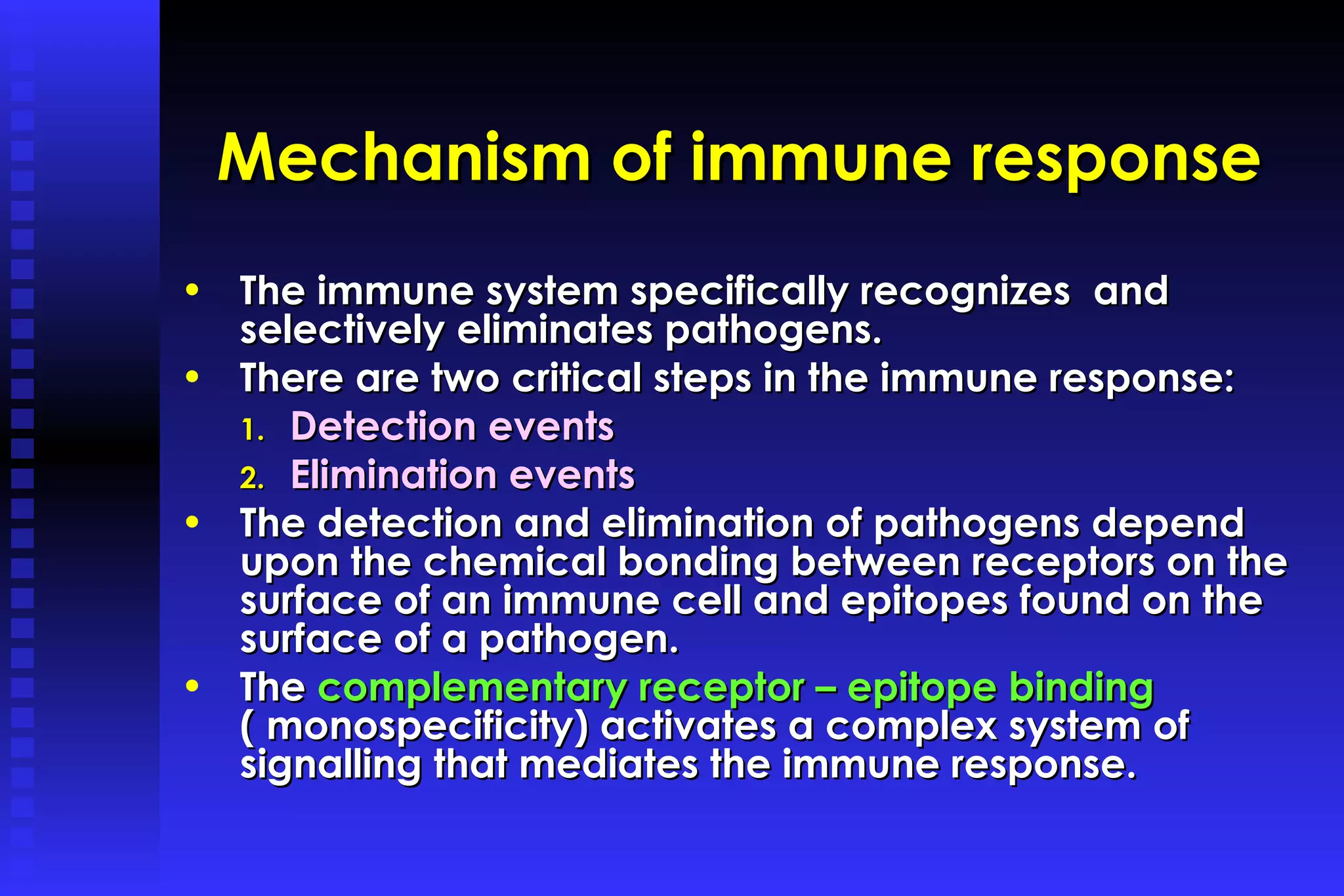 Functional organization of the Immune System | PPT