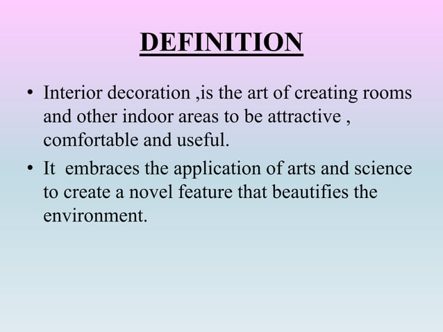 1 importance of interior design and good taste | PPTX | Design | Fine Art