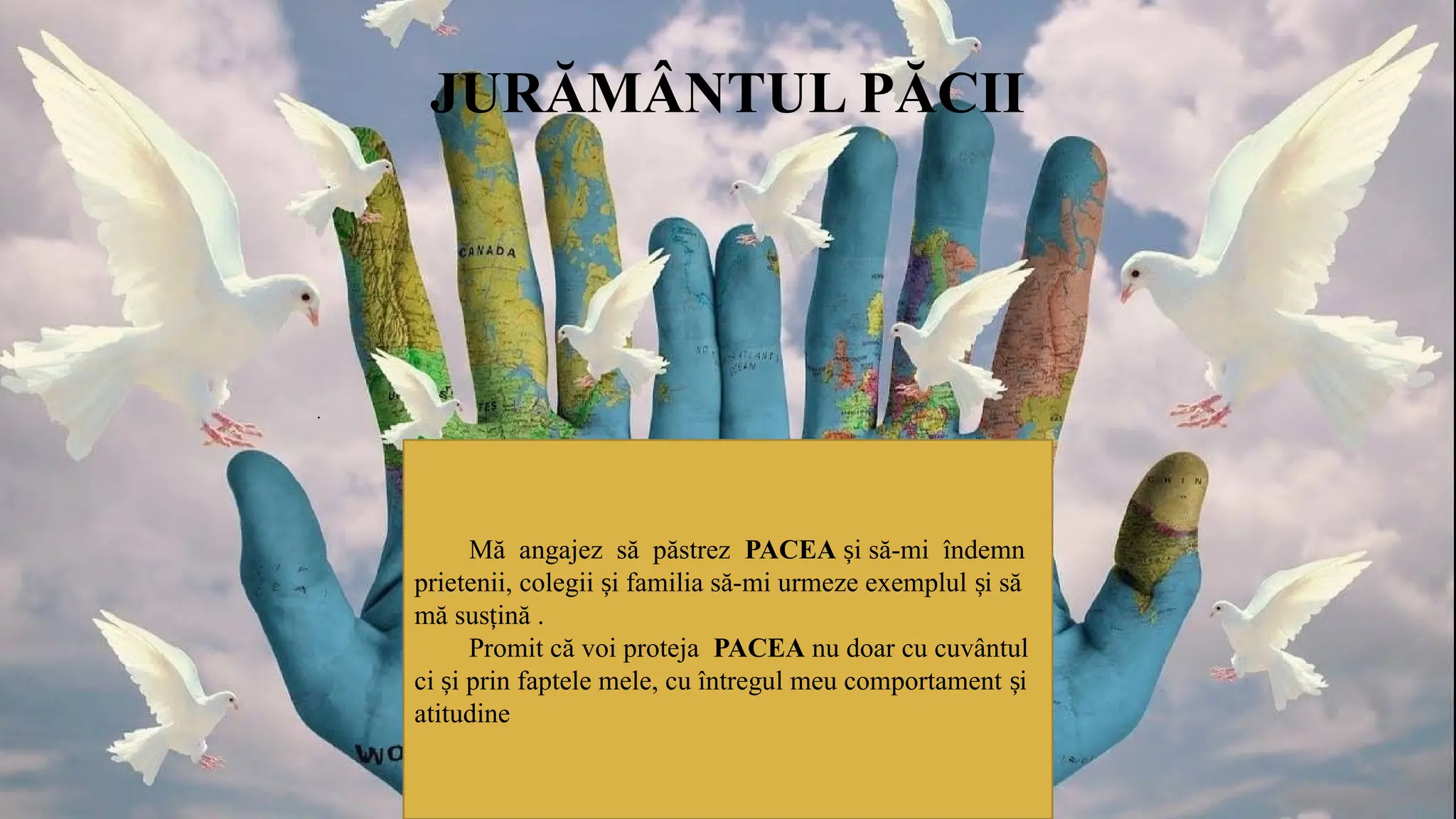 Impreuna pentru pace, clasa viii-RM, PRIMA LECTIE | PPT