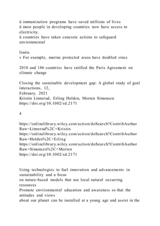 1In 2015 a new set of Sustainable Development Goals we | PDF