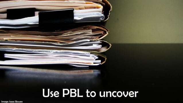 Make the leap from projects to project-based learning | PPT