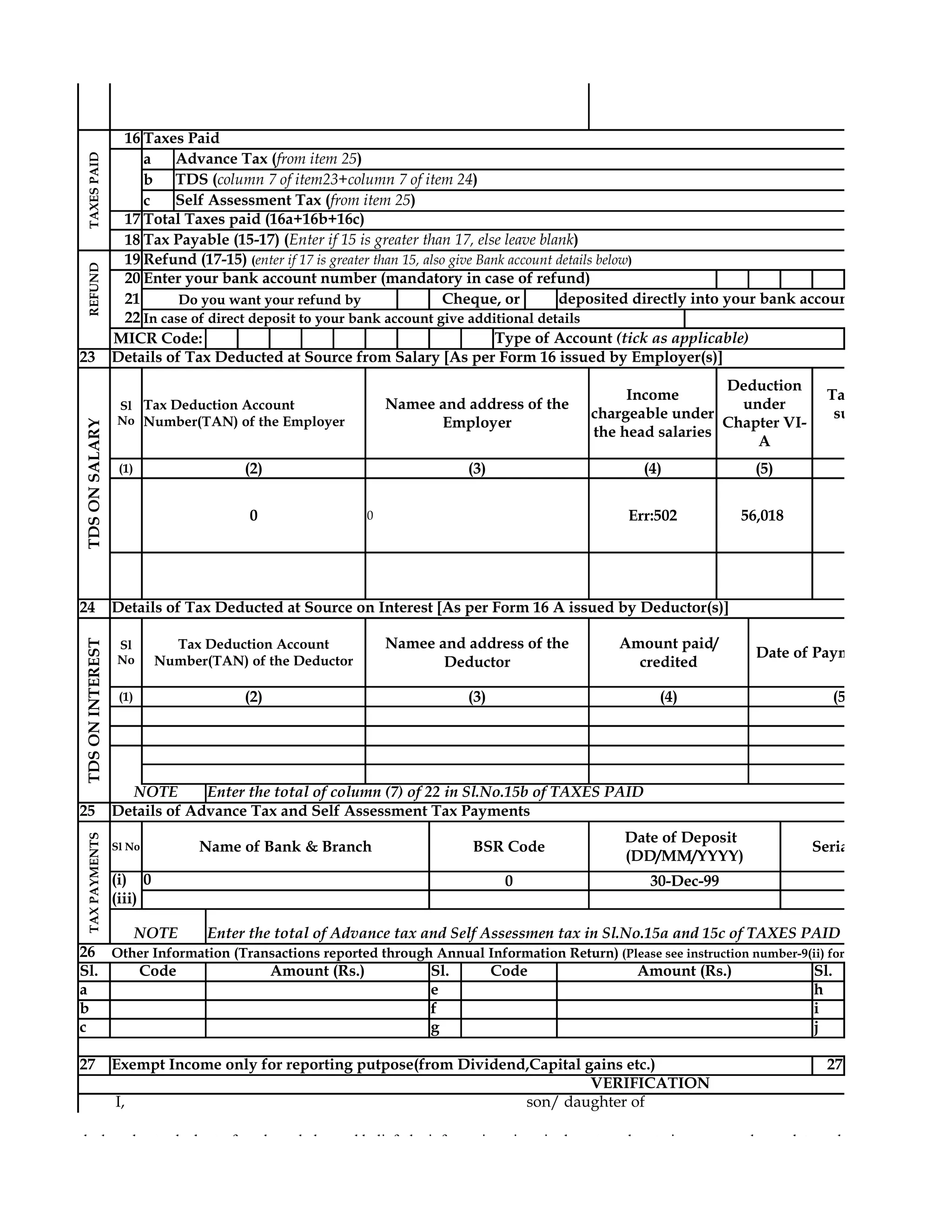 Income tax return preparation for school teacher(w.b. govt.employees ...
