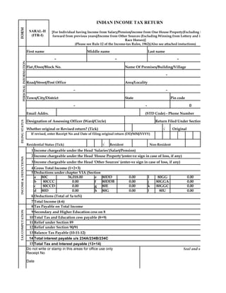 Income tax return preparation for school teacher(w.b. govt.employees ...