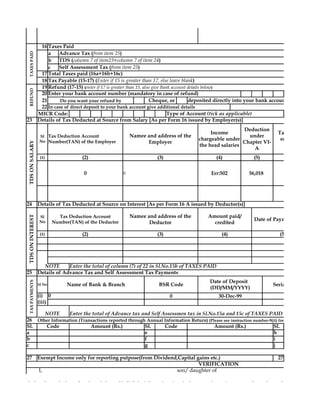 Income tax return preparation for school teacher(w.b. govt.employees ...