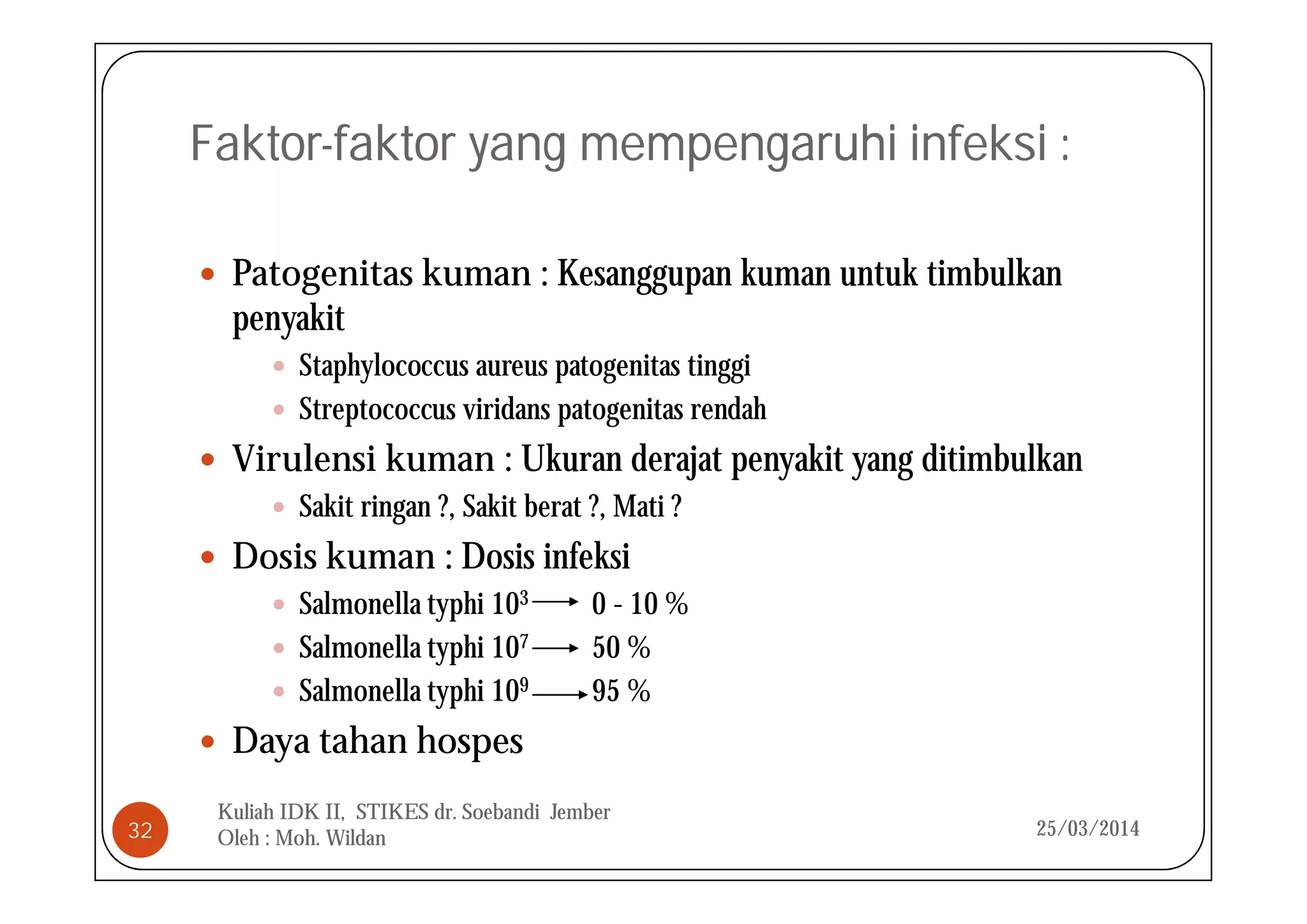 (1) Infeksi nosokomial | PPT