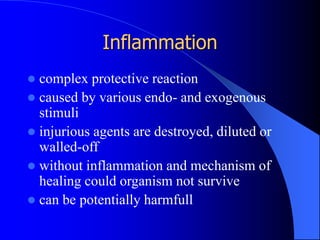 inflammation terminology, mechanism,.ppt