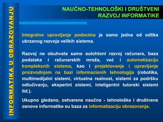 1 informatika u obrazovanju | PPT