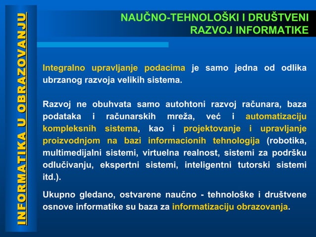 1 informatika u obrazovanju | PPT