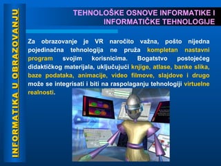 1 informatika u obrazovanju | PPT