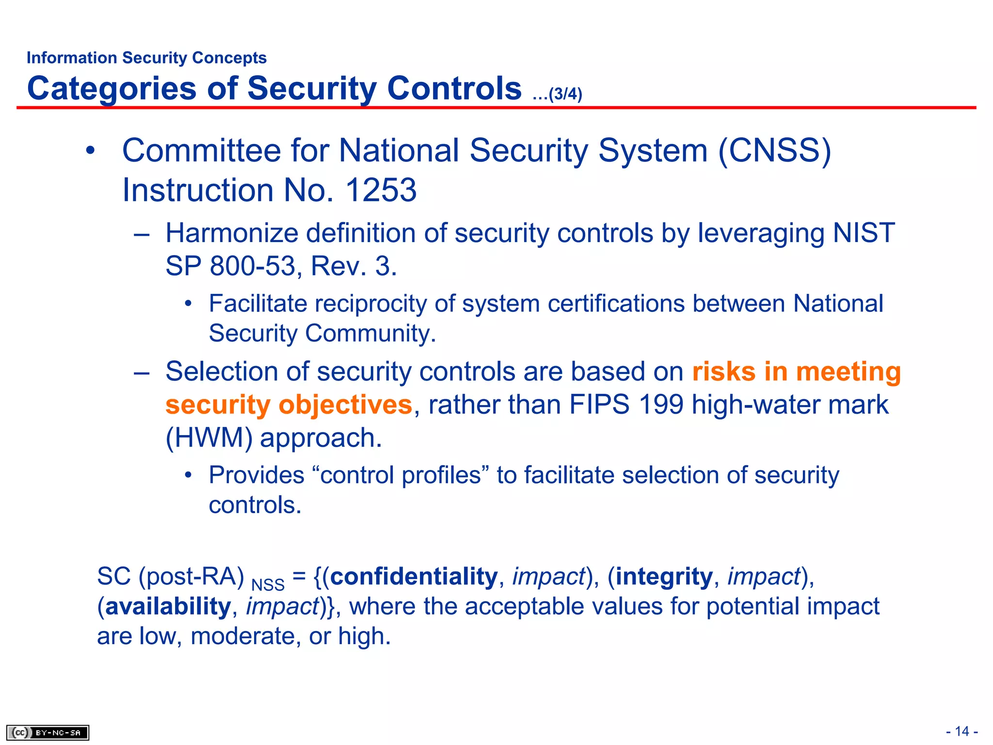 1 Info Sec+Risk Mgmt | PPSX | Operating Systems | Computer Software and ...