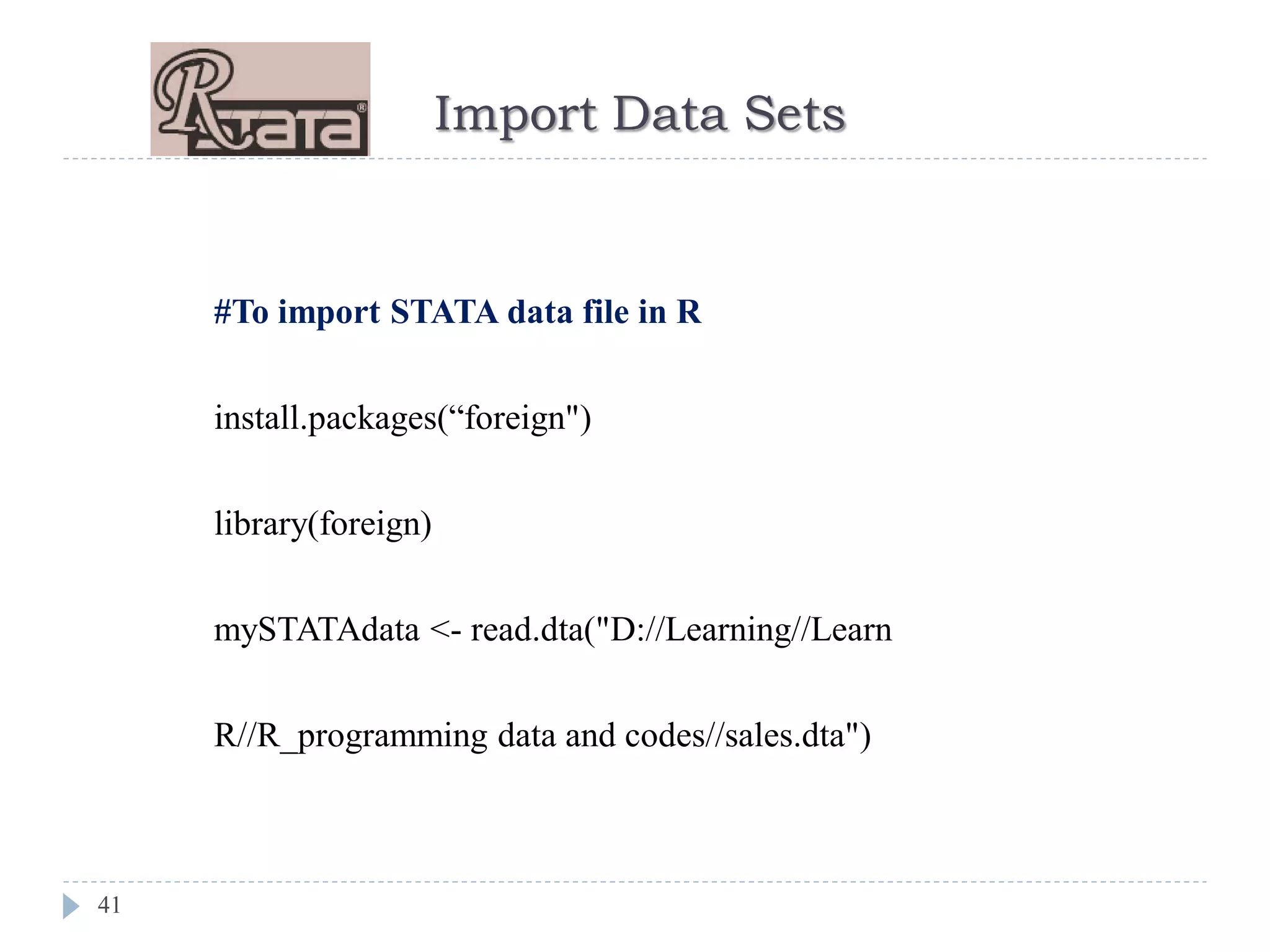 1 installing & Getting Started with R | PDF