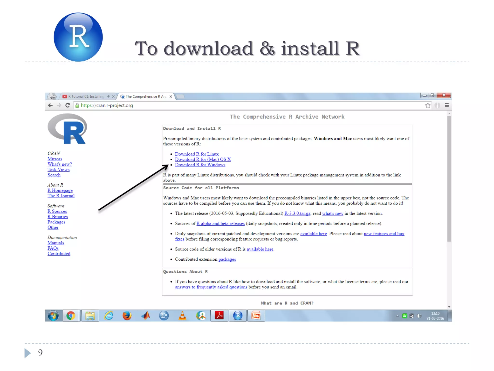 1 installing & Getting Started with R | PDF