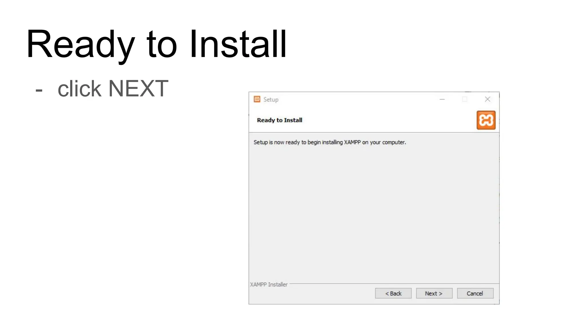Installing Of Xampp Local Pc Serverpdf Computing Technology