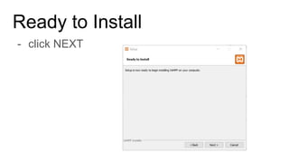 Installing of XAMPP - Local PC Server.pdf | Computing | Technology ...