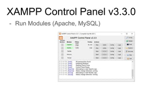 Installing of XAMPP - Local PC Server.pdf | Computing | Technology ...