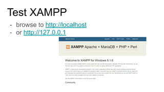 Installing of XAMPP - Local PC Server.pdf | Computing | Technology & Computing