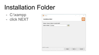 Installing of XAMPP - Local PC Server.pdf | Computing | Technology & Computing