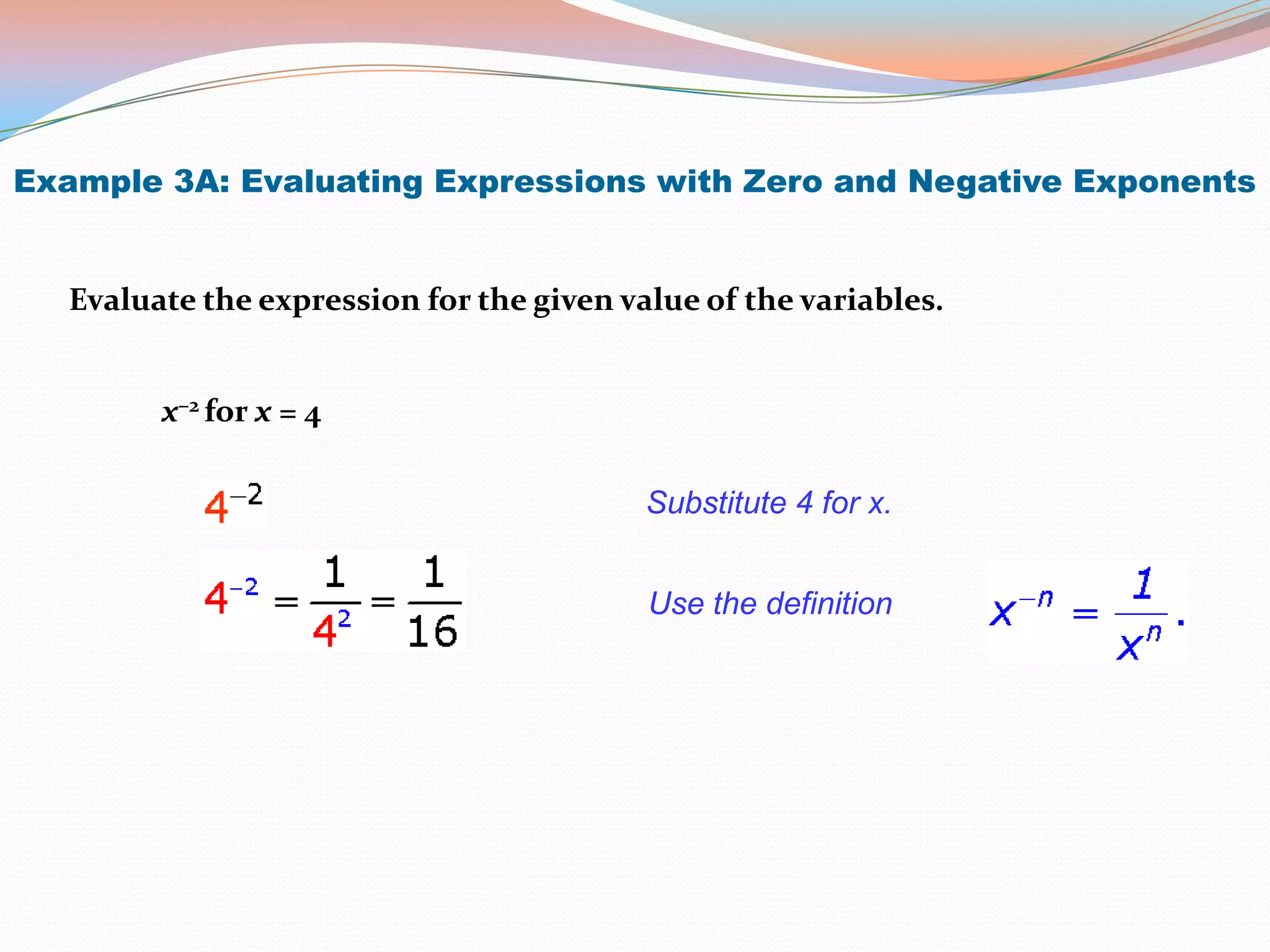 Integral Exponents | PPTX