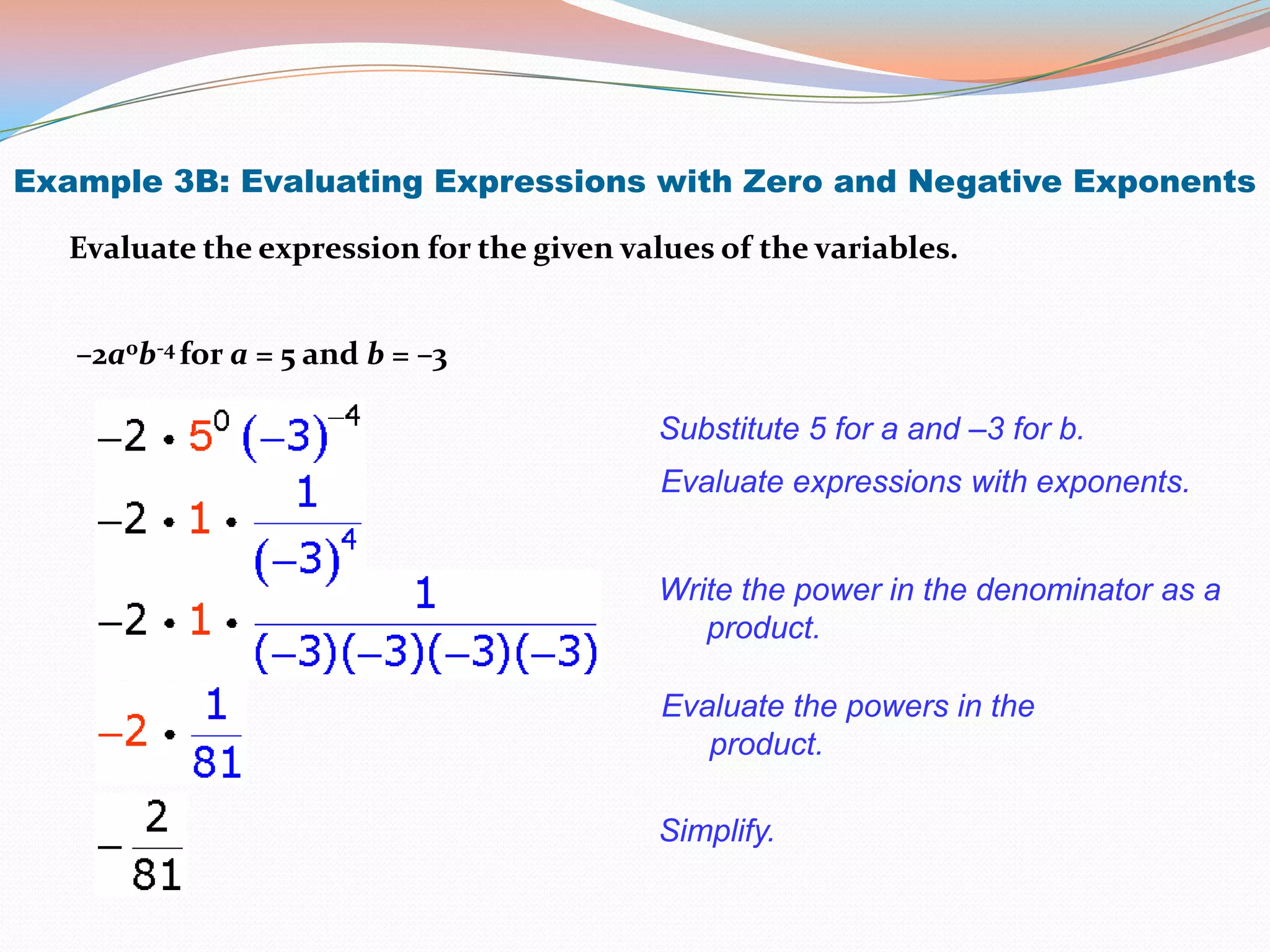 Integral Exponents | PPTX