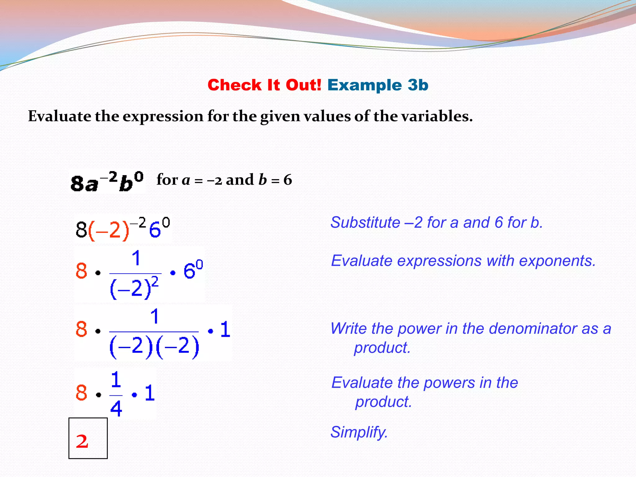 Integral Exponents | PPTX
