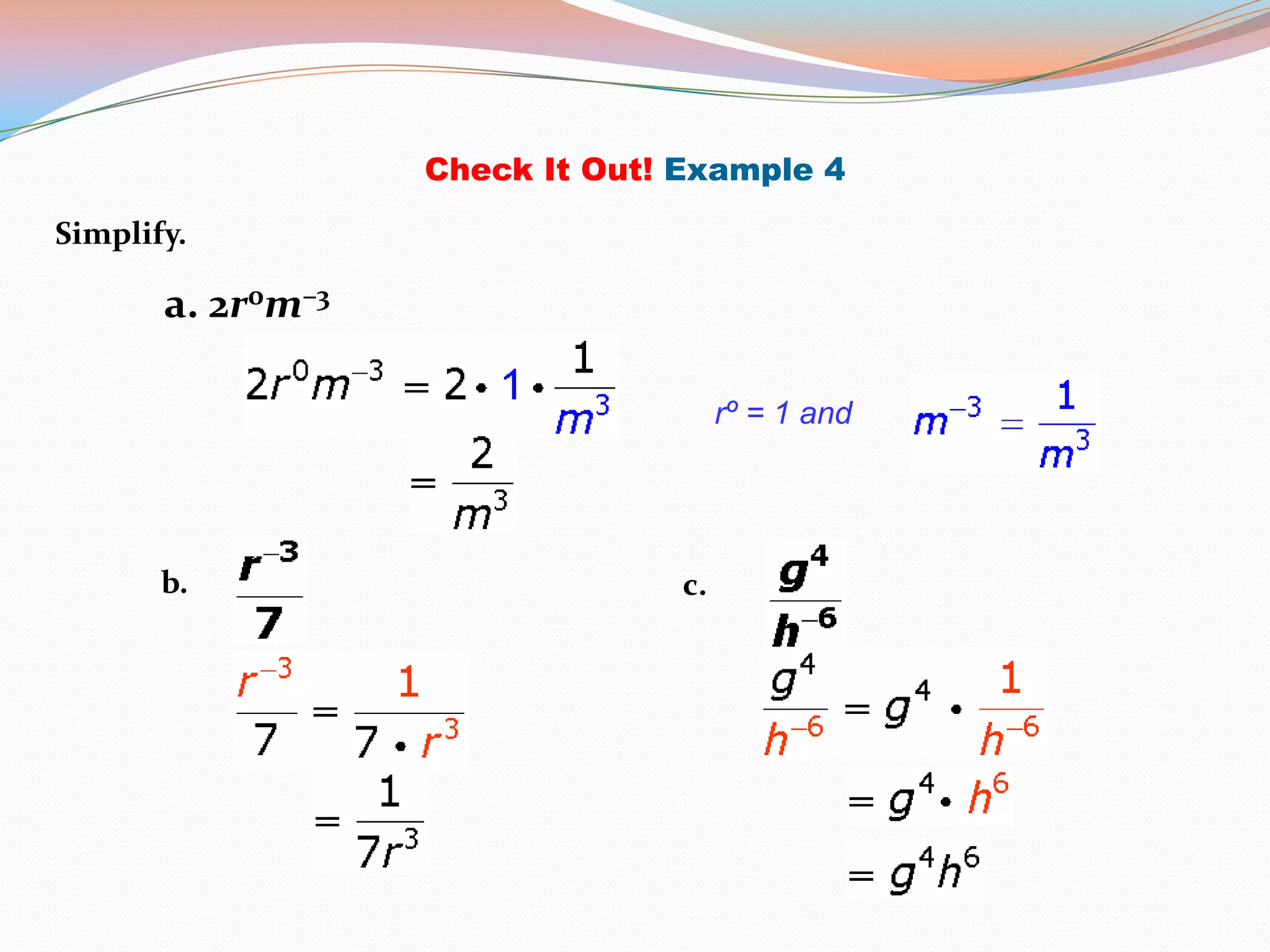 Integral Exponents | PPTX