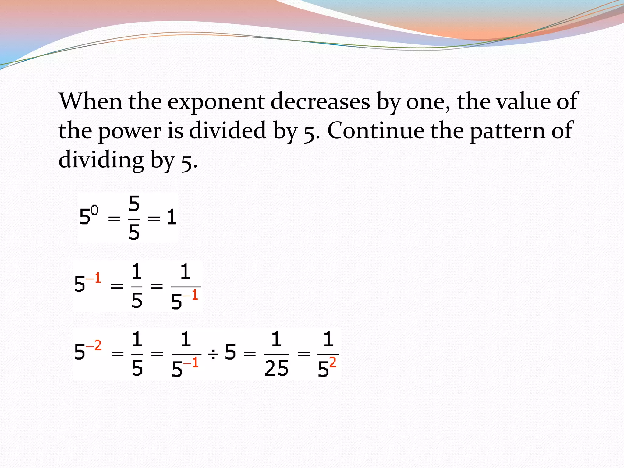 Integral Exponents | PPTX