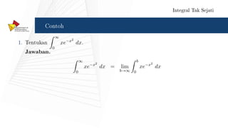 1 Integral Tak Sejati kalkulus dan geometri analitik | PDF