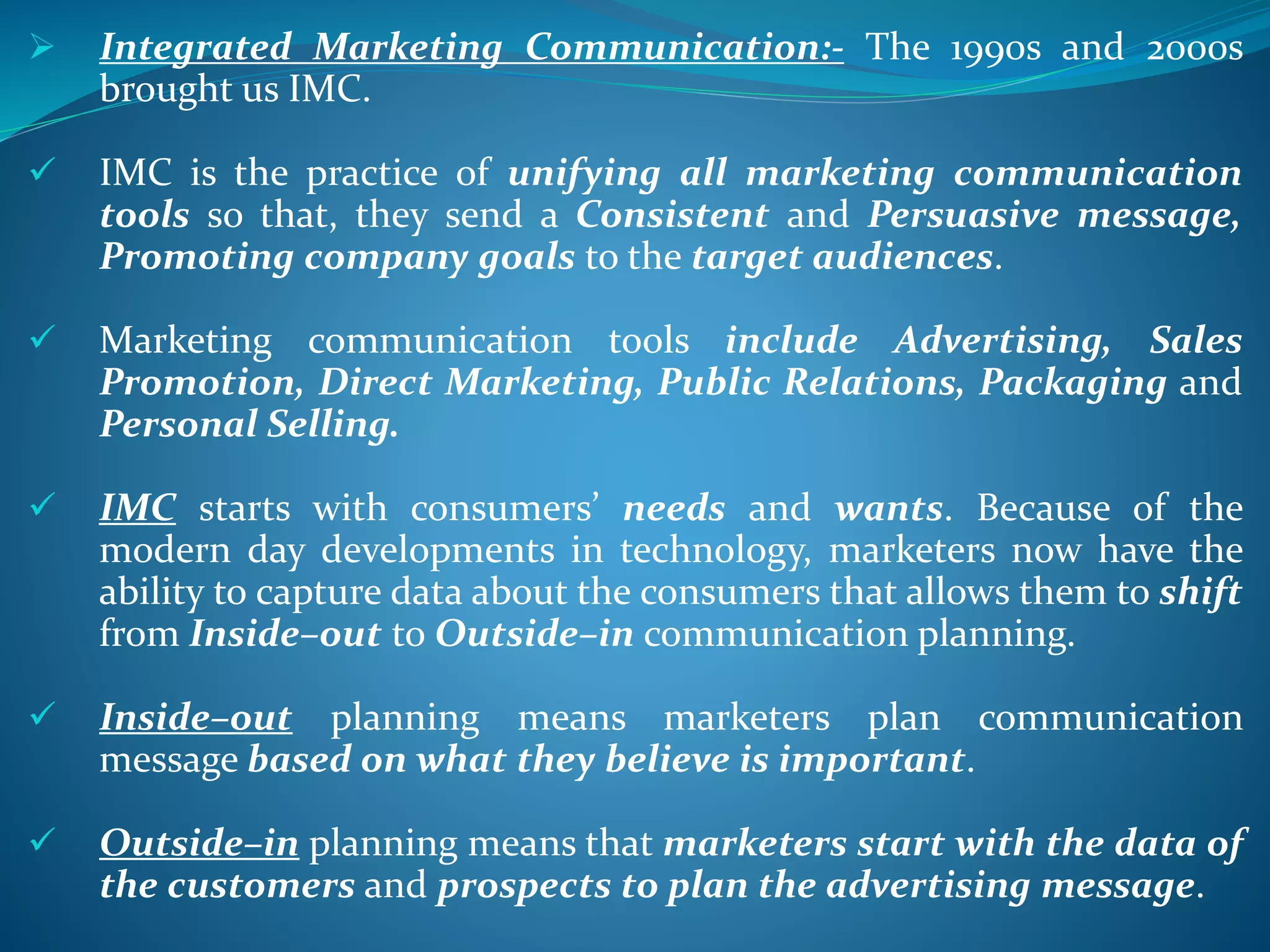 Integrated marketing communication | PPTX | Marketing and Advertising ...