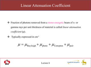 1 interaction of radiation with matter | PPTX