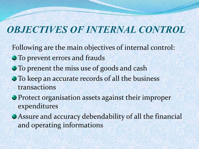 internal control pptx | PPT