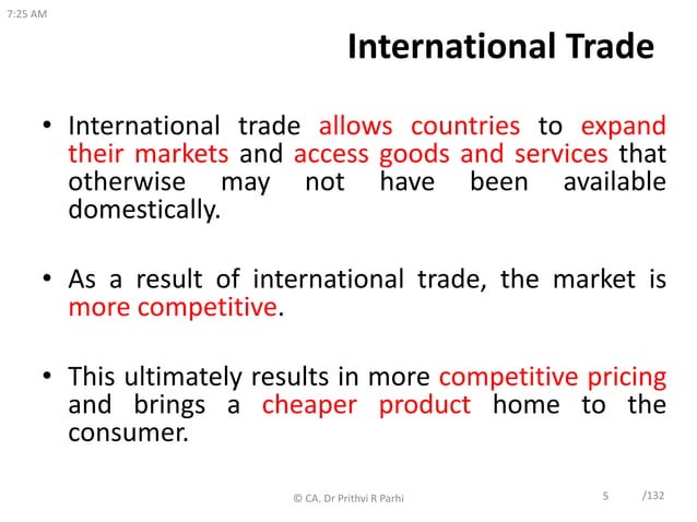 International Trade & Business | PPSX