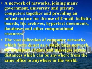 1) internet theory | PPT