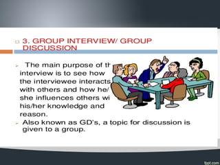 interview and its types | PPT
