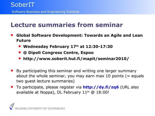 T-76.5612 Introduction | PPT