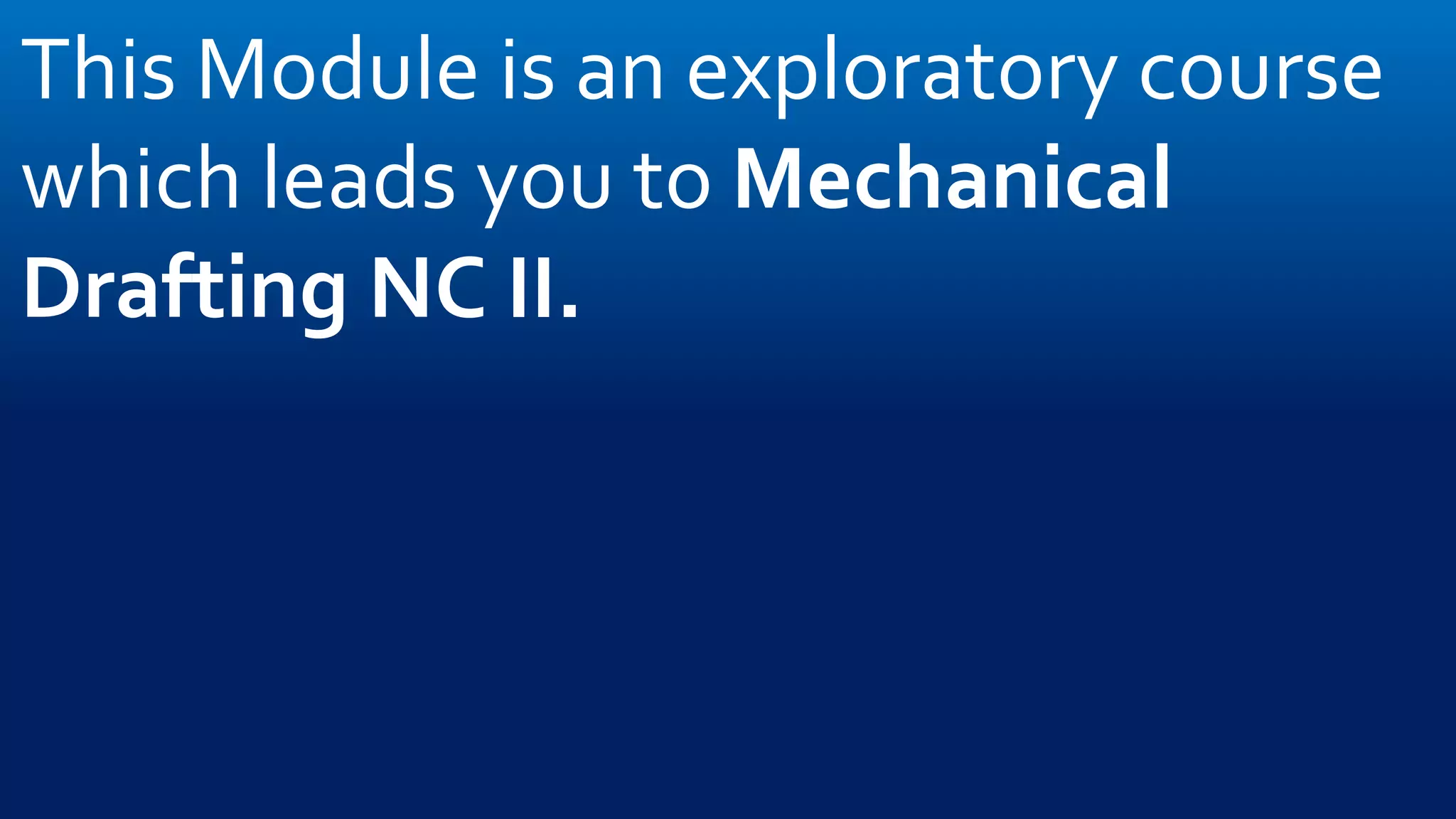 Mechanical Drafting | PPTX