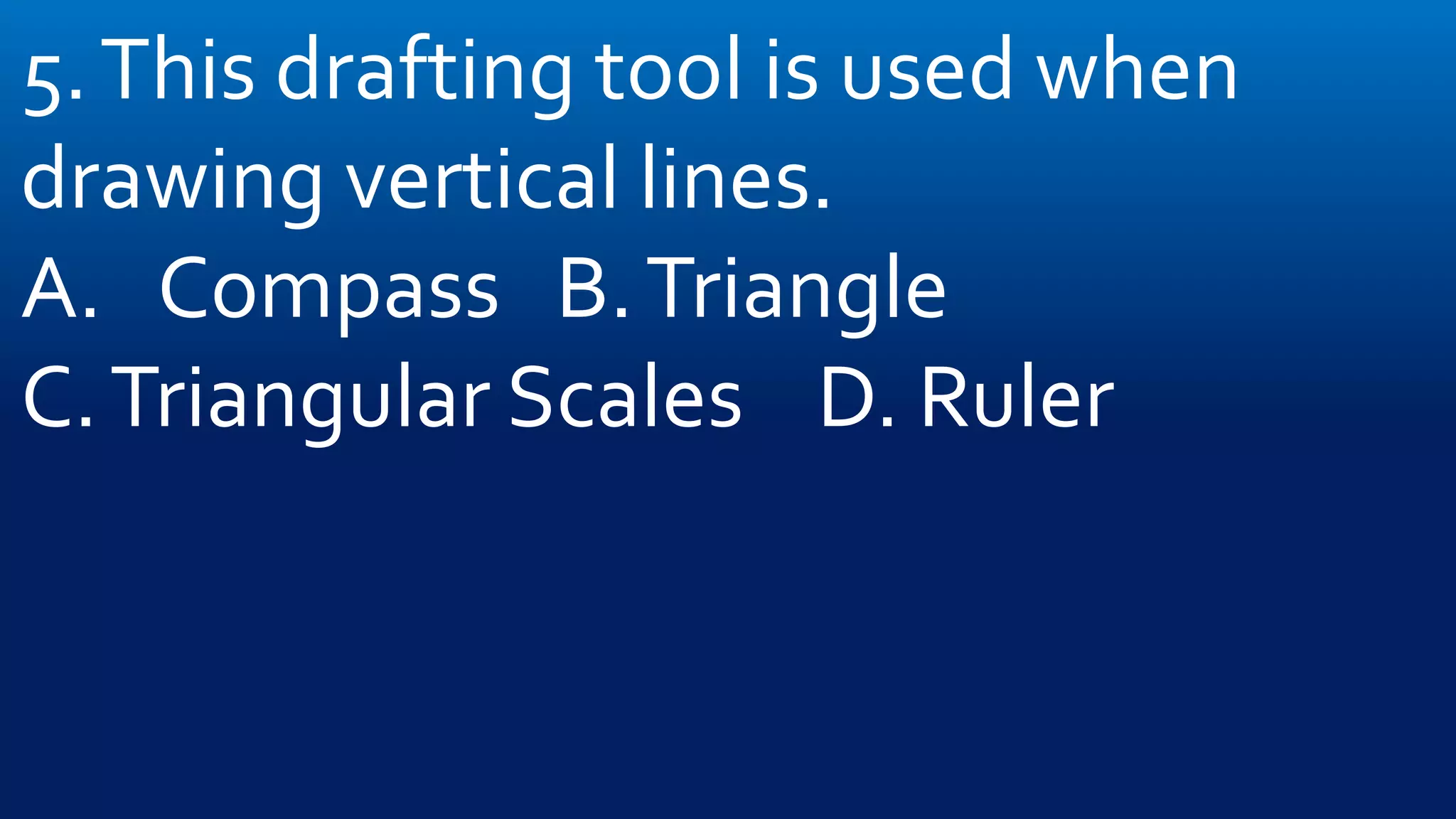 Mechanical Drafting | PPTX