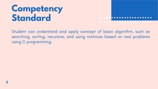 Algorithm and Programming II - 1. Introduction | PPT