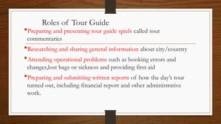 1 introduction_Local Guiding Services pptx | PPTX | Travel Preparation ...