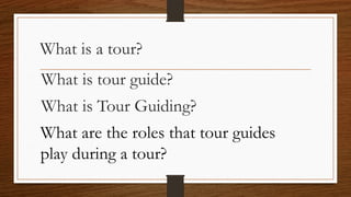 1 introduction_Local Guiding Services pptx | PPTX