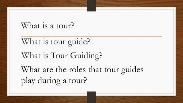 1 introduction_Local Guiding Services pptx | PPTX | Travel Preparation ...